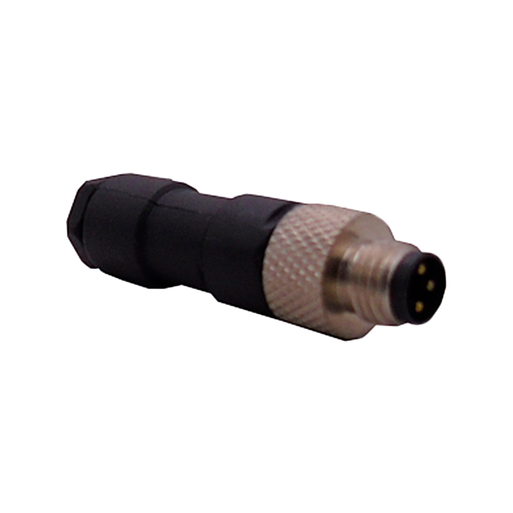 CSM8-3-M-T — CONECTOR RECTO M8, 3 PINES | Acotron Electrónica Industrial